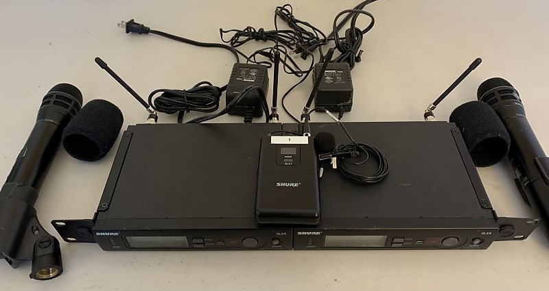 Shure SLX4 2000s - Dark Gray | Reverb