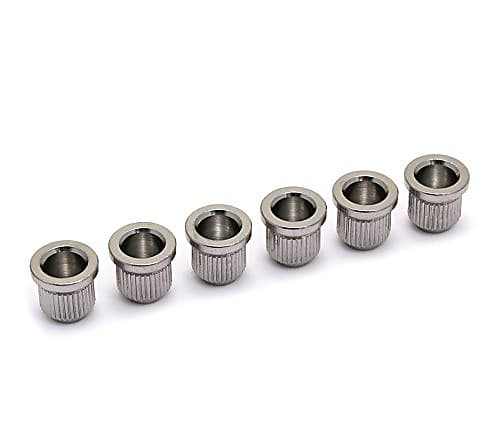Set Of 6 Telecaster Body String Ferrules 10mm Flange And | Reverb