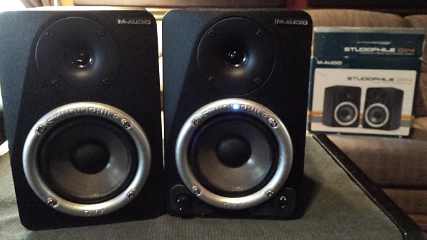 M-Audio Studiophile DX4 Monitors mid-2000s Black | Reverb UK