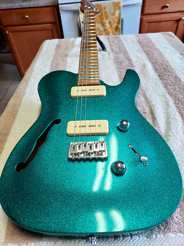 Chapman ML3 Pro Semi Hollow Sparkle Finish P90s | Reverb