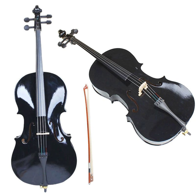Professional Cello 4/4 Full Size Basswood Set With | Reverb