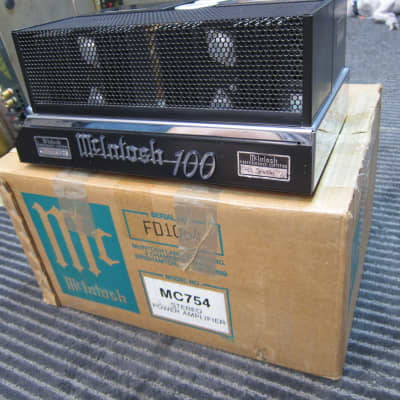 McIntosh MC100 Mono Power Amplifier, 100 Watts, RARE Ex | Reverb