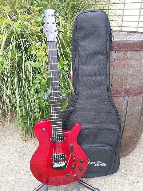 Parker Red Trans Red PM24 Pro Hornet Electric Guitar with | Reverb