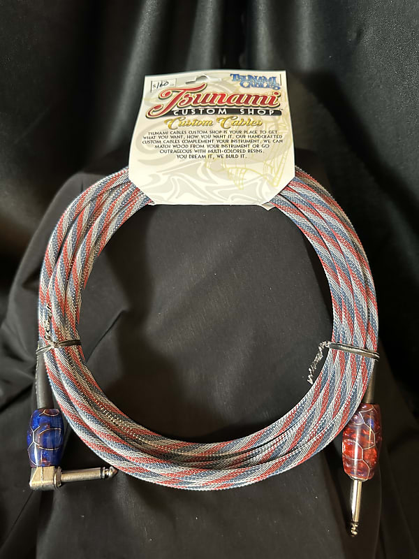 Tsunami Cables Custom Shop 2023 1/4" Instrument cable | Reverb