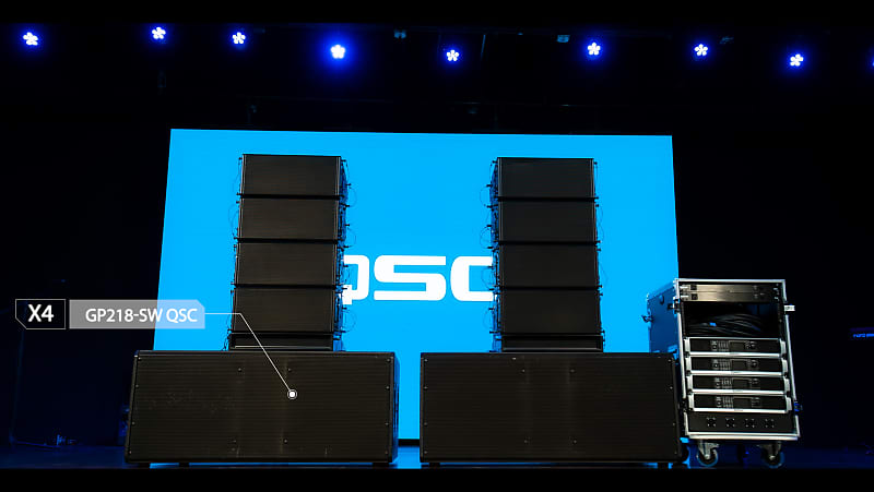 QSC WL3082 (8) GP218-SW (4) BUNDLE | Reverb