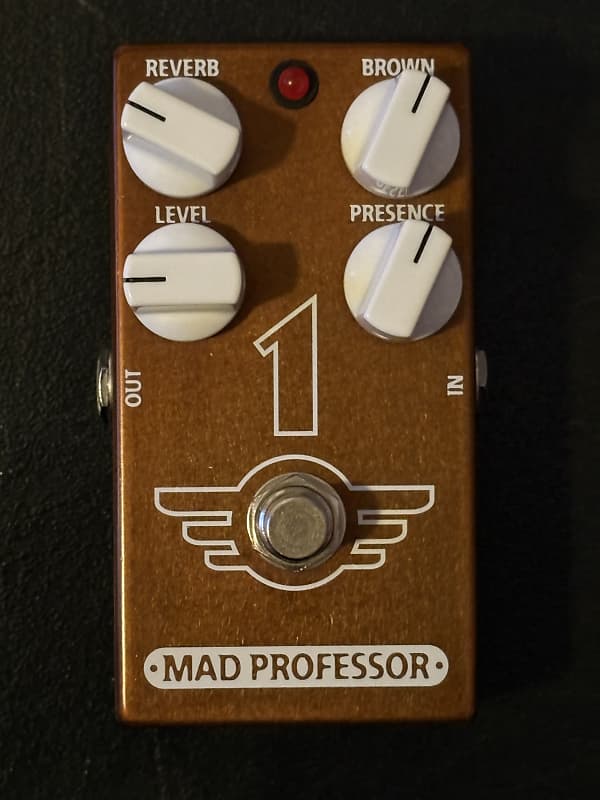Mad Professor 1 (One) Distortion 2010s - Brown | Reverb