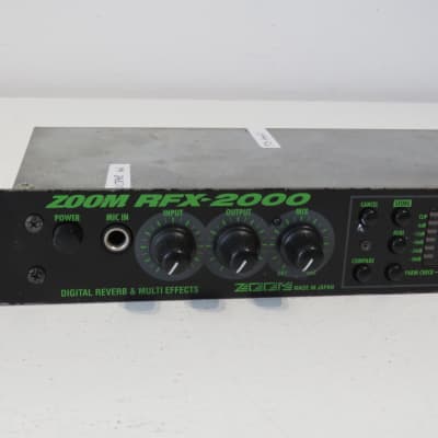 Zoom RFX-2000 Rack Mount Effects Unit with Power Supply | Reverb