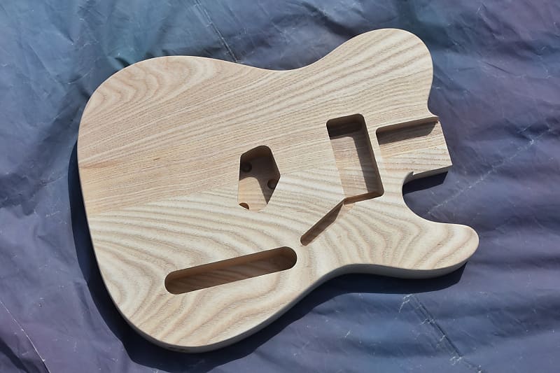 Swamp Ash Telecaster Solid Unfinished Body Tele DIY Guitar | Reverb