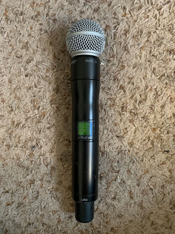 Shure UR2 SM58 G1 470-530 Wireless Handheld Microphone | Reverb