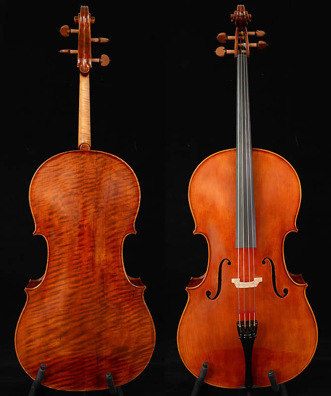 1-PC Back Cello Amazing Tone Master Wang's Own Work No. | Reverb