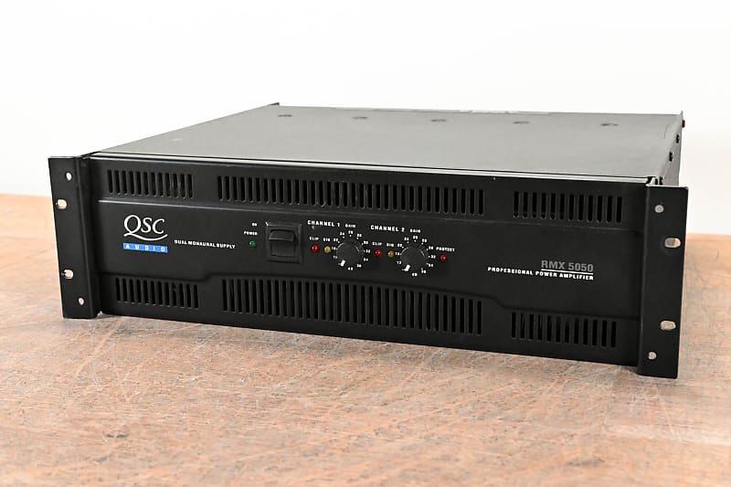 QSC RMX5050 2-Channel Power Amplifier CG01BLH | Reverb Australia