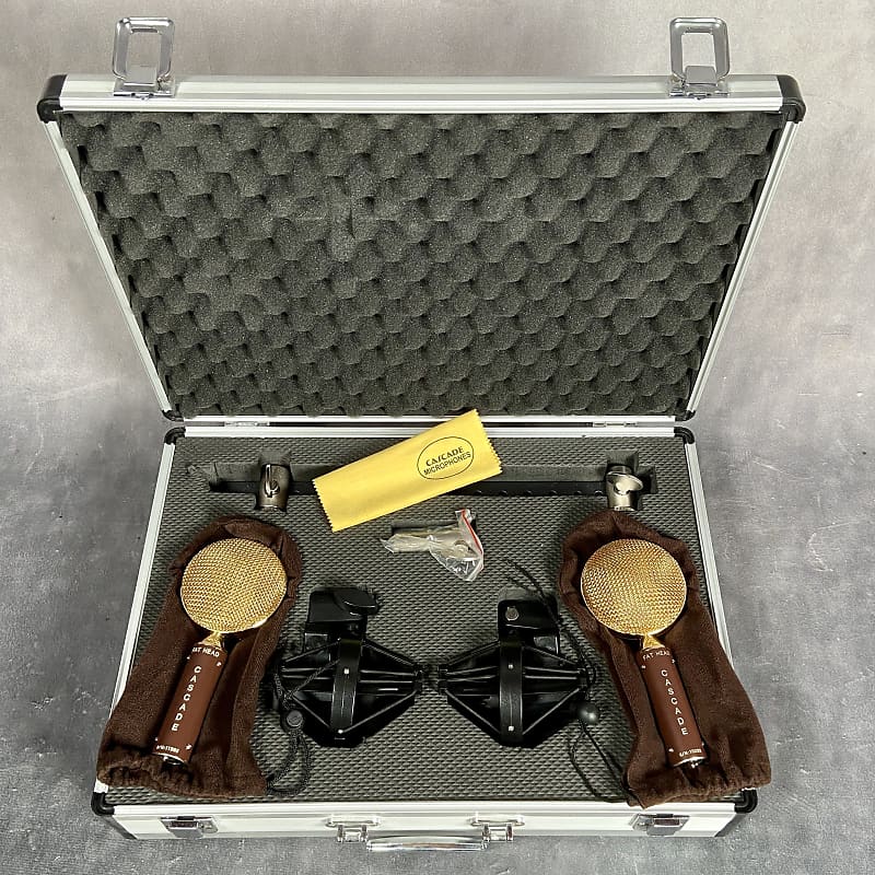 Cascade Microphones Fat Head II Passive Ribbon Stereo Pair | Reverb