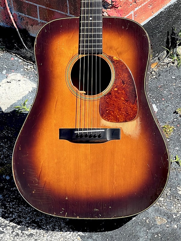 Martin D-18 1956 1 of 2 Shaded Top D-18's made in '56 a | Reverb