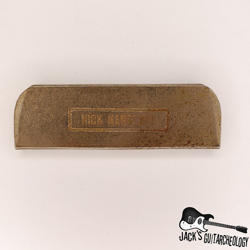 Vintage Nick Manoloff Student Tone Bar Slide (1930s-1940s, | Reverb