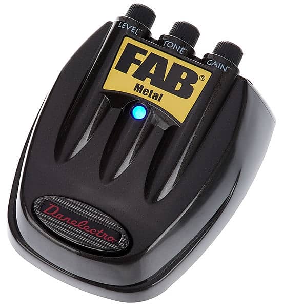 Danelectro D-3 Fab Metal Distortion Guitar Effects Pedal | Reverb