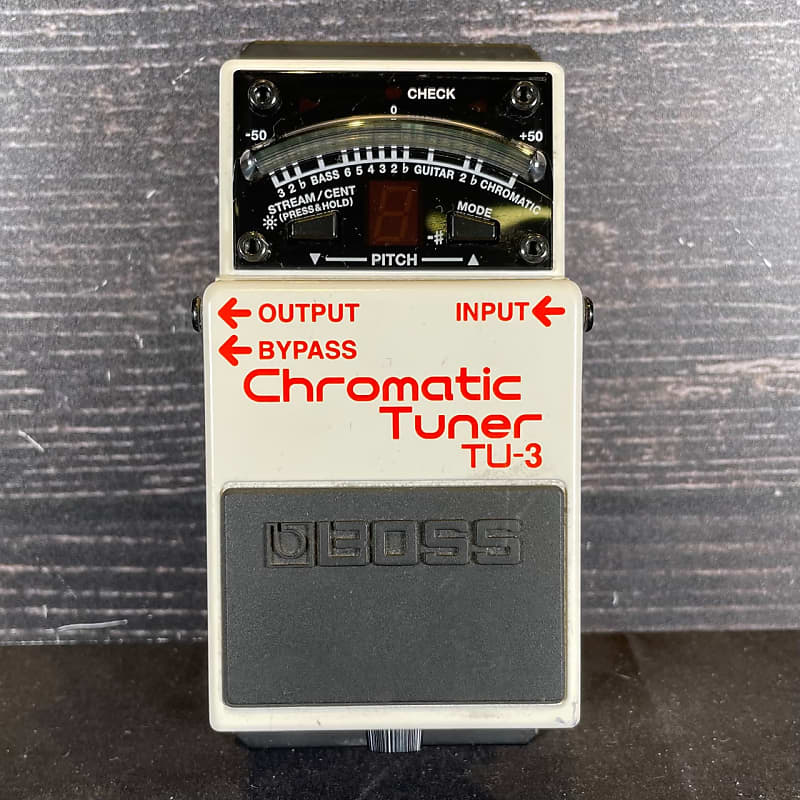 Boss TU3 Chromatic Guitar & Bass Pedal Tuner | Reverb