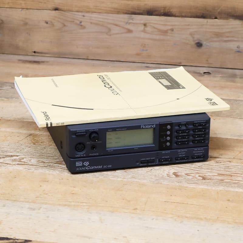 Roland SC-88 Sound Canvas SC88 Desktop Synthesizer Module | Reverb