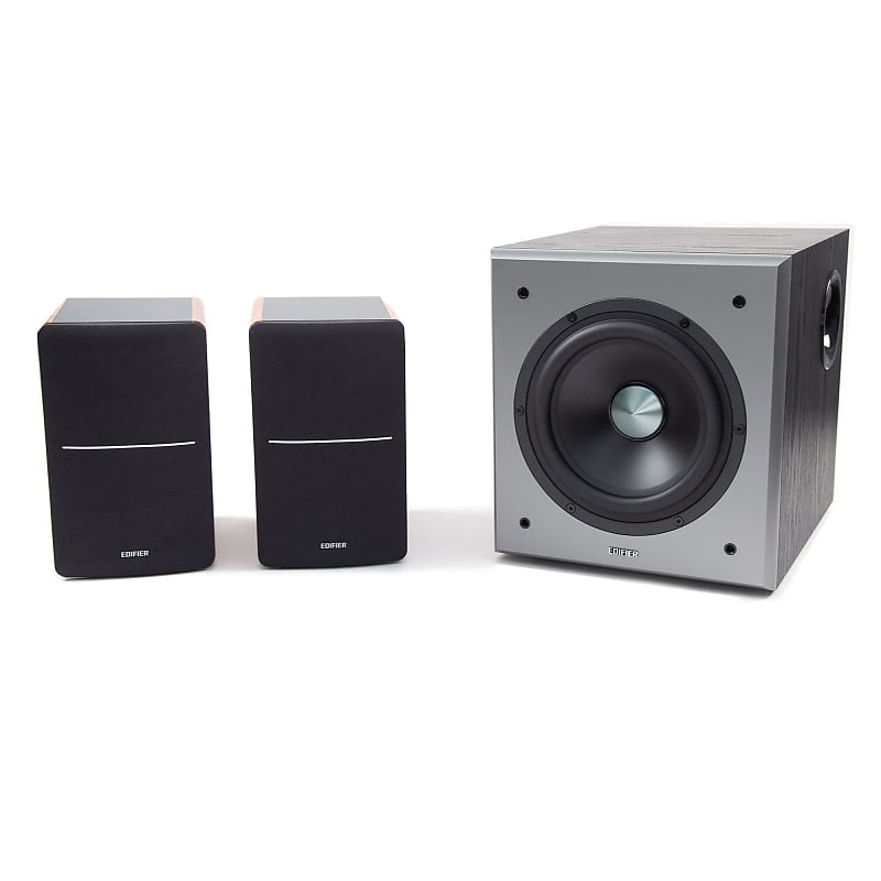 Edifier: R1280DBs / T5 Subwoofer / Speaker Bundle Brown | Reverb