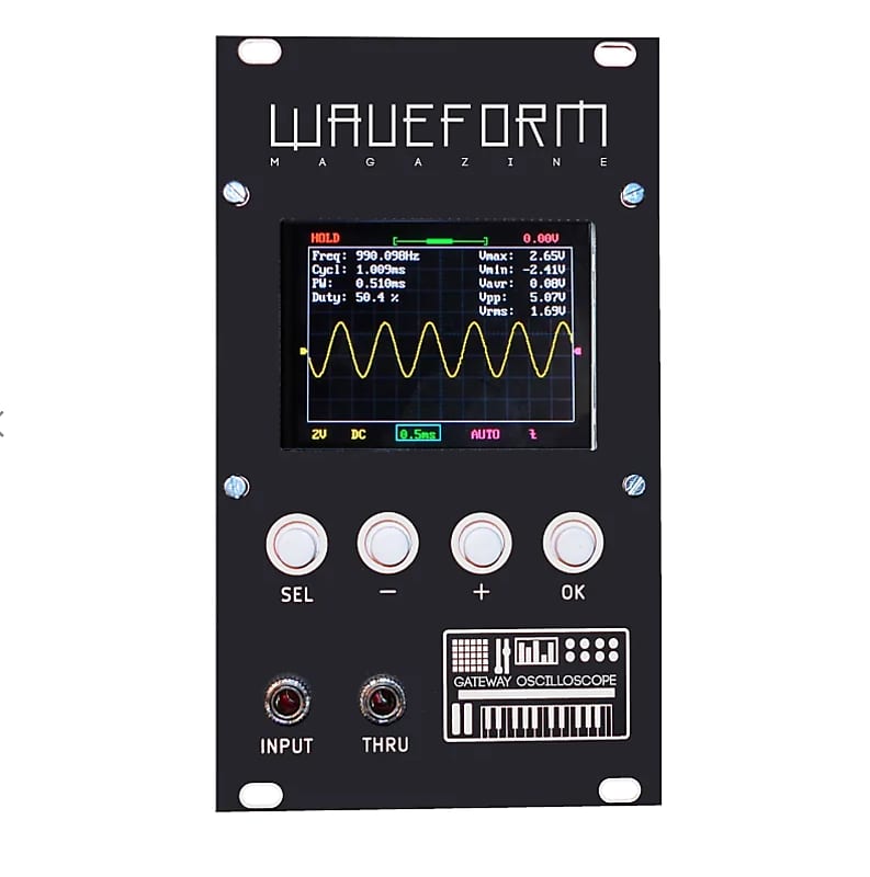 Waveform Magazine Gateway Oscilloscope Eurorack Modular | Reverb UK