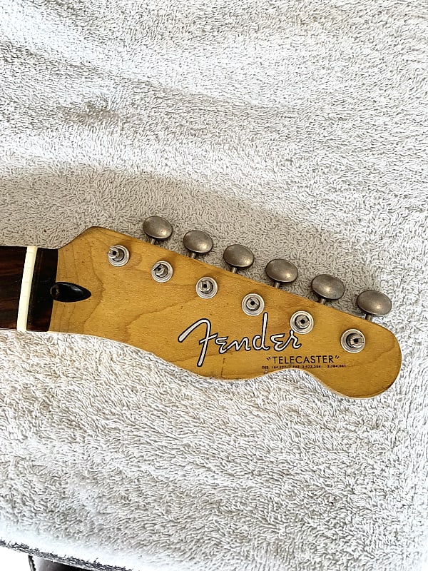 WD LIC. By Fender Relic Telecaster Neck Rosewood | Reverb