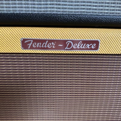 Fender Band Master VM Headstock + Hot Rod Deluxe 112 Cabinet | Reverb