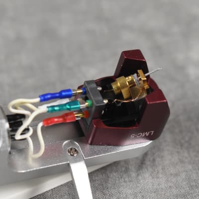 LUXMAN LMC-5 MC cartridge W/ Ikeda IS-2T Headshell In | Reverb
