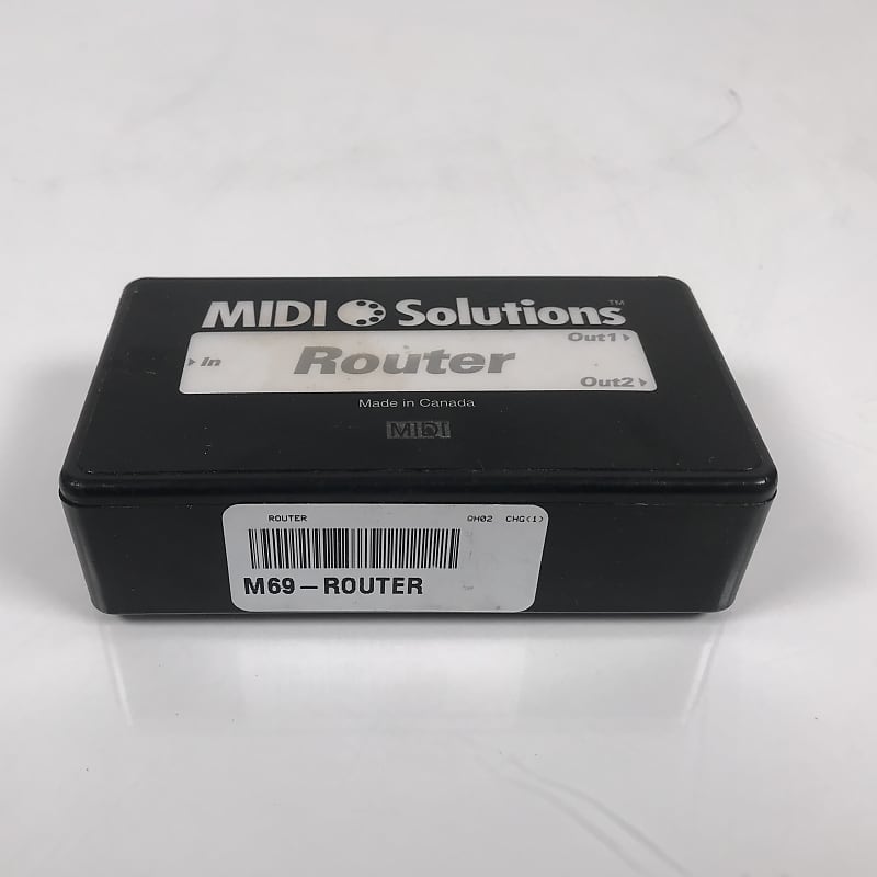 MIDI Solutions Router MIDI Data Filter | Reverb UK