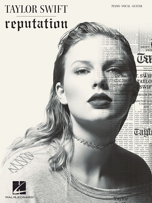 Taylor Swift Reputation - Piano Voice Guitar Sheet Music | Reverb