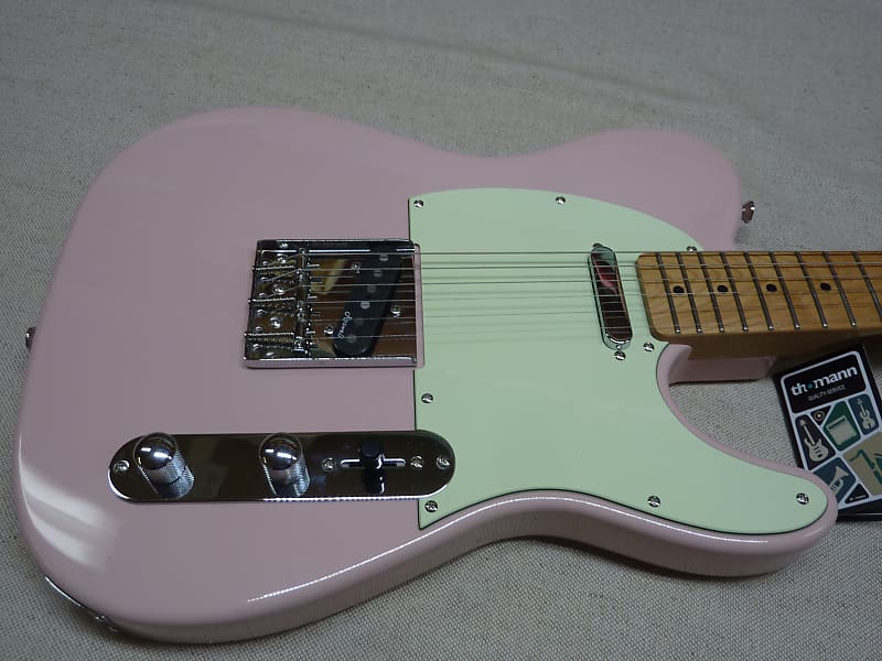 Harley Benton Telecaster TE-62CC SP Shell Pink Tele | Reverb