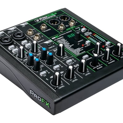 Mackie ProFX6v3 6-Channel Professional Effects Mixer - open | Reverb