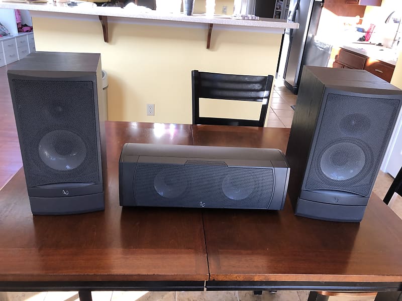 Infinity CC-3 Center speaker and Infinity RS3 bookshelf pair | Reverb