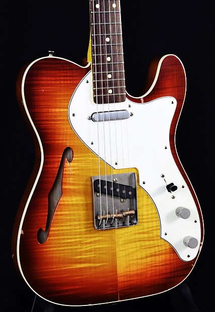 Nash T-69 Thinline 2016 Ice Tea Burst | Reverb