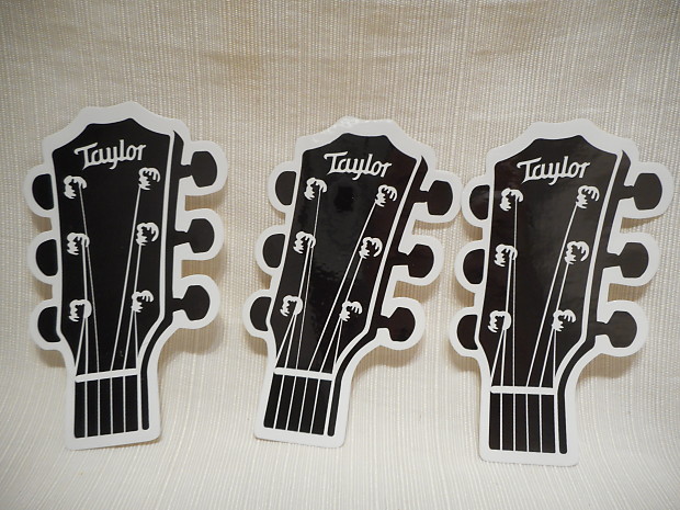 3 NEW TAYLOR GUITAR DECAL STICKERS | Reverb