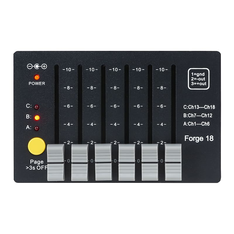Lightmaxx Forge 18 Dmx Controller Dmx Controller Reverb