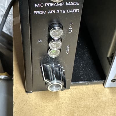 Original API 312 Module racked by Brent Averill - NICE! | Reverb