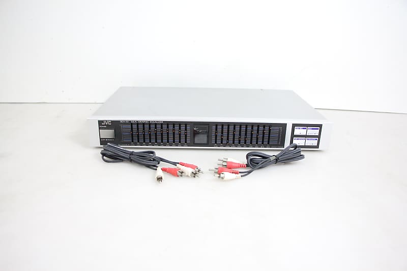 JVC SEA-33 - Graphic Equalizer - 1983-1986 - Silver | Reverb