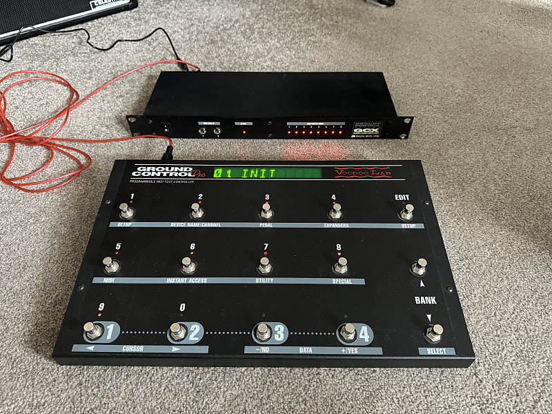 Voodoo Lab Ground Control Pro & GCX Loop Switcher Rack | Reverb UK