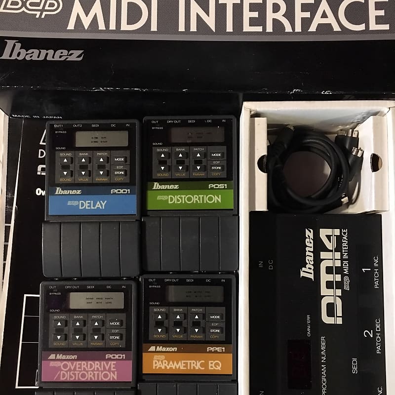 Ibanez/Maxon DCP System DMI4 with Four Pedal Set PPE1 PDS1 | Reverb
