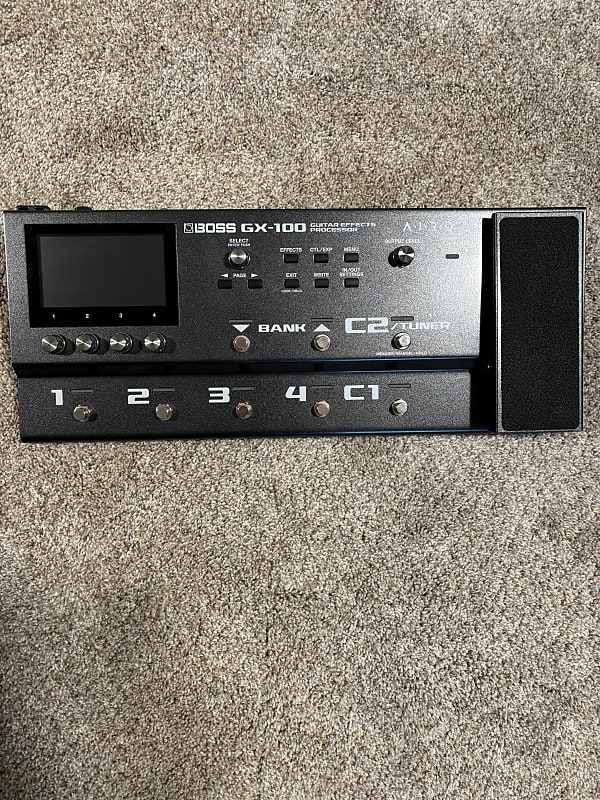 Boss GX-100 Guitar Effects Processor 2022 - Present - Black | Reverb