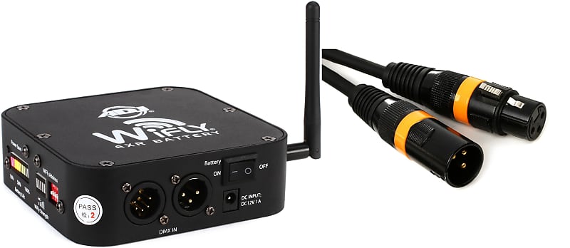 ADJ WiFLY EXR Battery Wireless DMX Transmitter/Receiver | Reverb