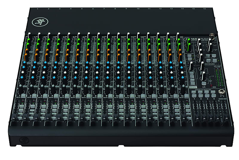 Mackie 1604VLZ4 16-channel Mixer 4-Bus Compact Mixer with | Reverb