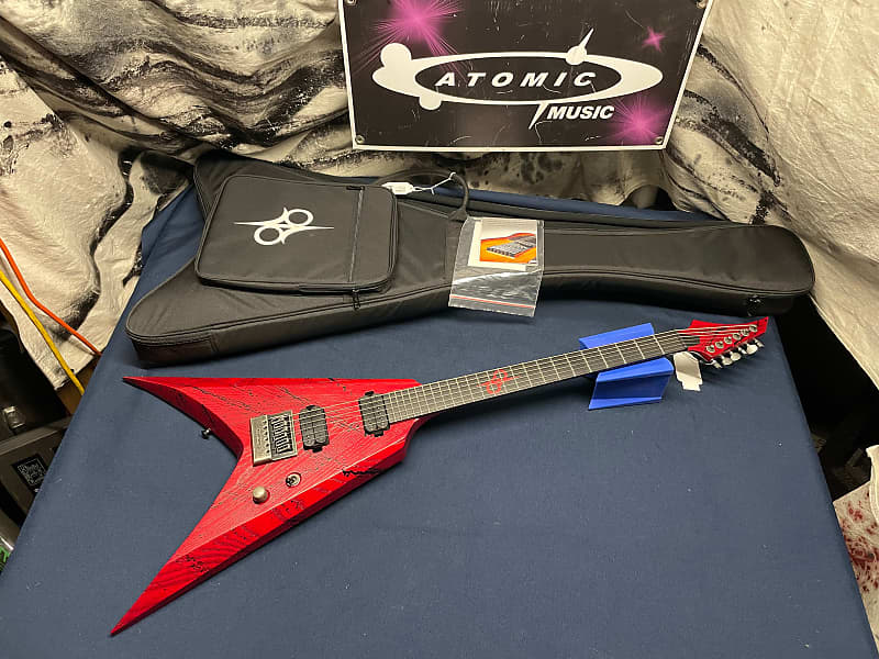 Solar Guitars V1.6 Canibalismo V Guitar with Gig Bag - | Reverb