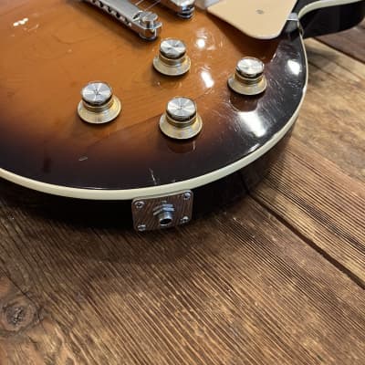Memphis Les Paul single cut 1970's Natural with case | Reverb