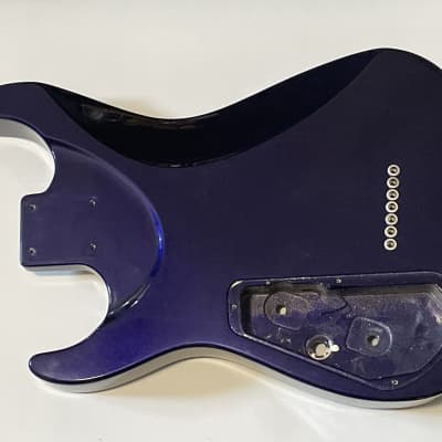 2000's Made in Japan Jackson DR7 Dinky 7 String Purple Guitar | Reverb