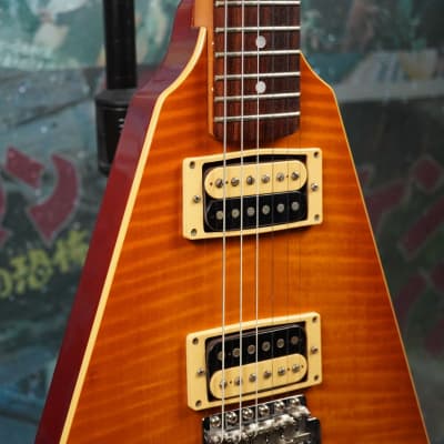 Tokai Flying V FVD-80 1980's Cherry Burst MIJ Japan | Reverb