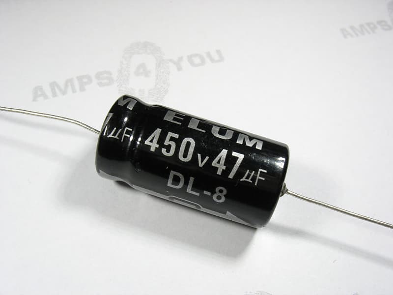 G&A Electrolytic axial capacitor 47uF/450V | Reverb
