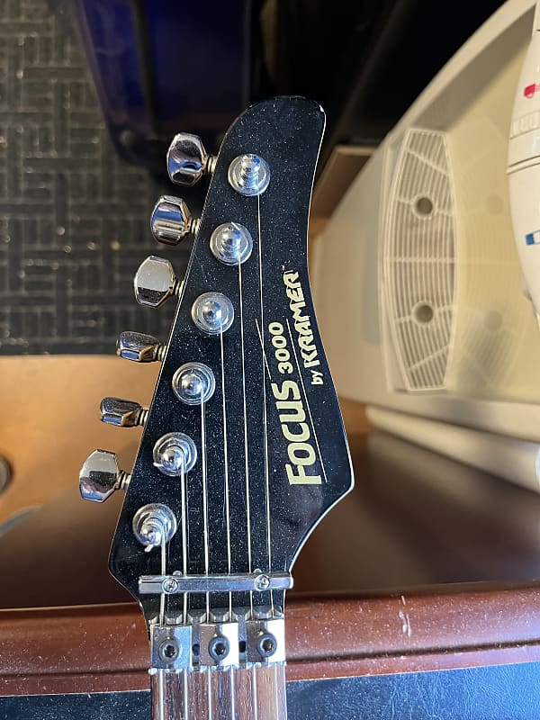 Kramer Focus 3000 1980’s Black | Reverb