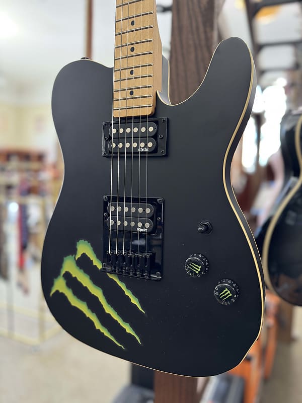 Schecter Monster PT - Black | Reverb