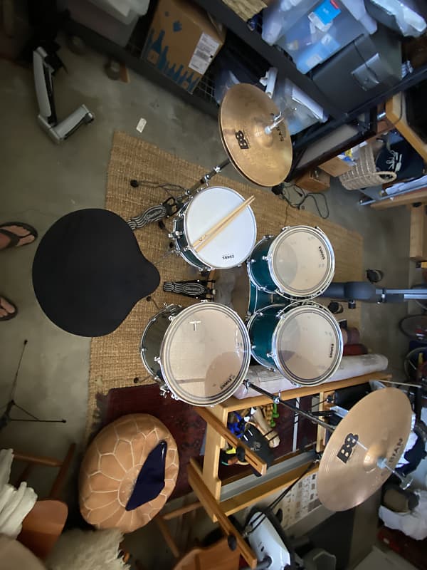 Ludwig Rocker Elite ~ 2000s - Green | Reverb