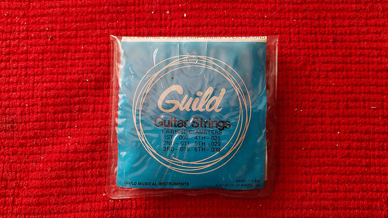 Original Vintage, Nos, Guild Strings 1970s | Reverb